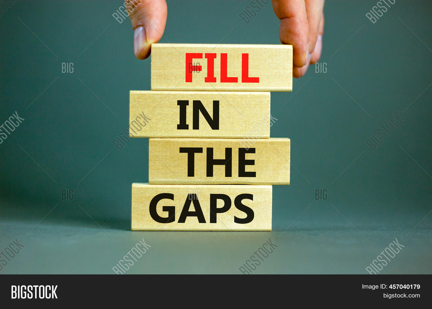 Fill Gaps Symbol. Image & Photo (Free Trial) | Bigstock