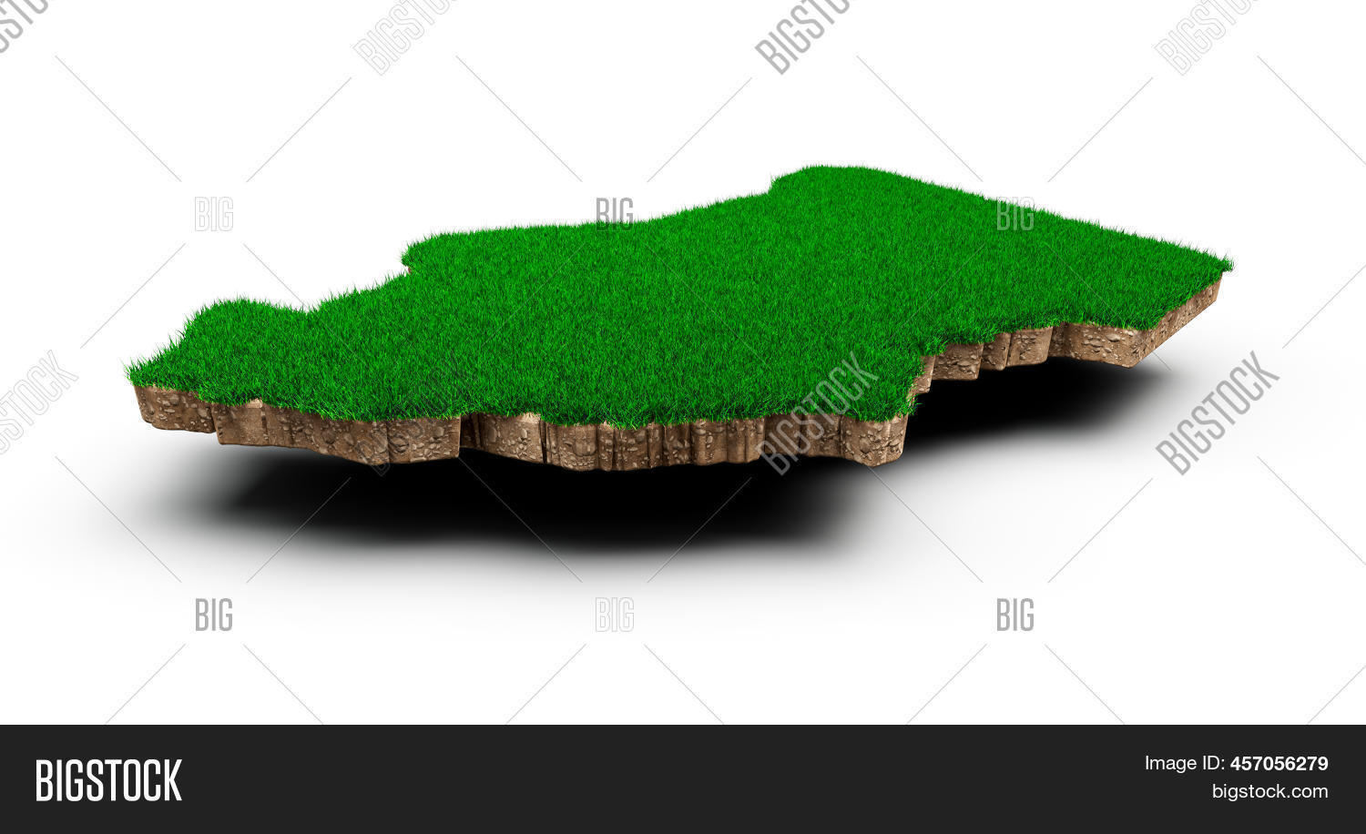 Chad Map Soil Land Image & Photo (Free Trial) | Bigstock