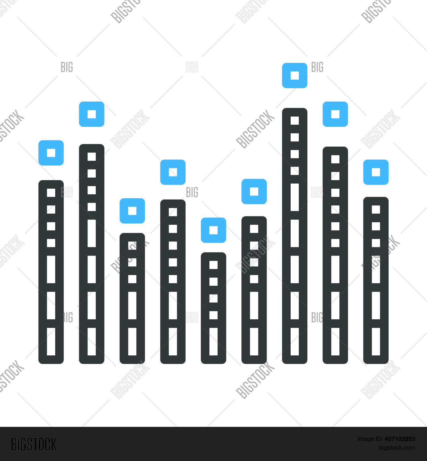 Graphic Equalizer Vector & Photo (Free Trial) | Bigstock