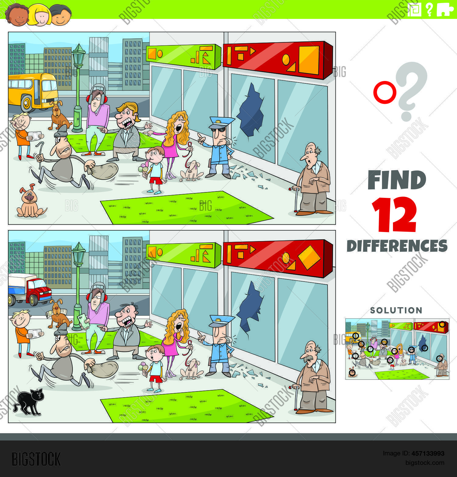 Cartoon Illustration Vector & Photo (Free Trial) | Bigstock