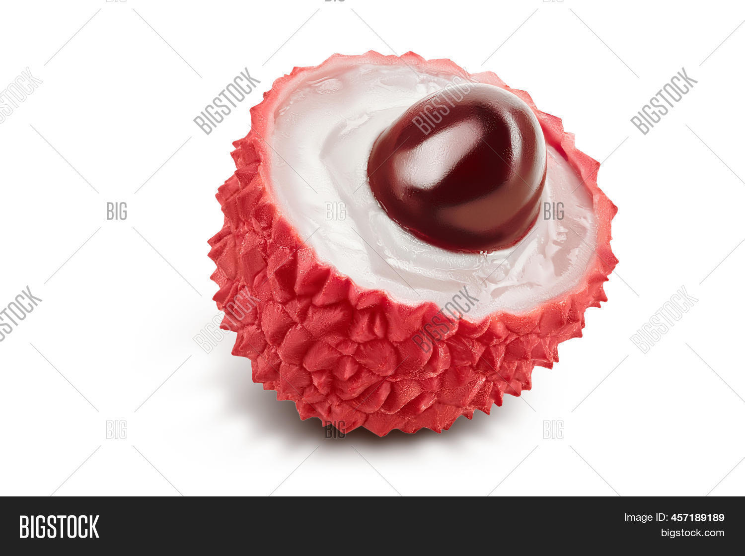 Lychee Fruit Isolated Image & Photo (Free Trial) | Bigstock