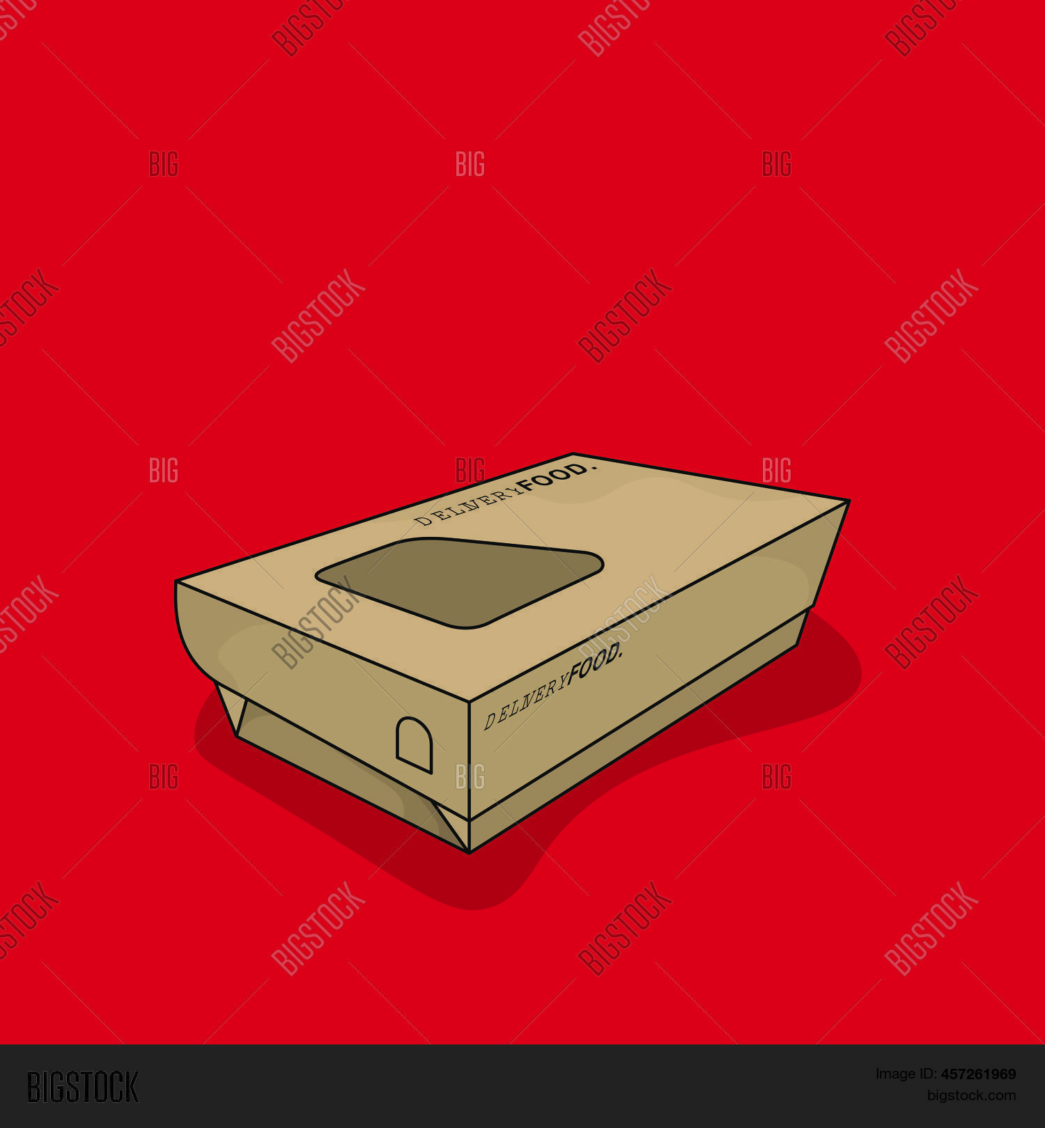 Food Box Old Paper Vector & Photo (Free Trial) | Bigstock