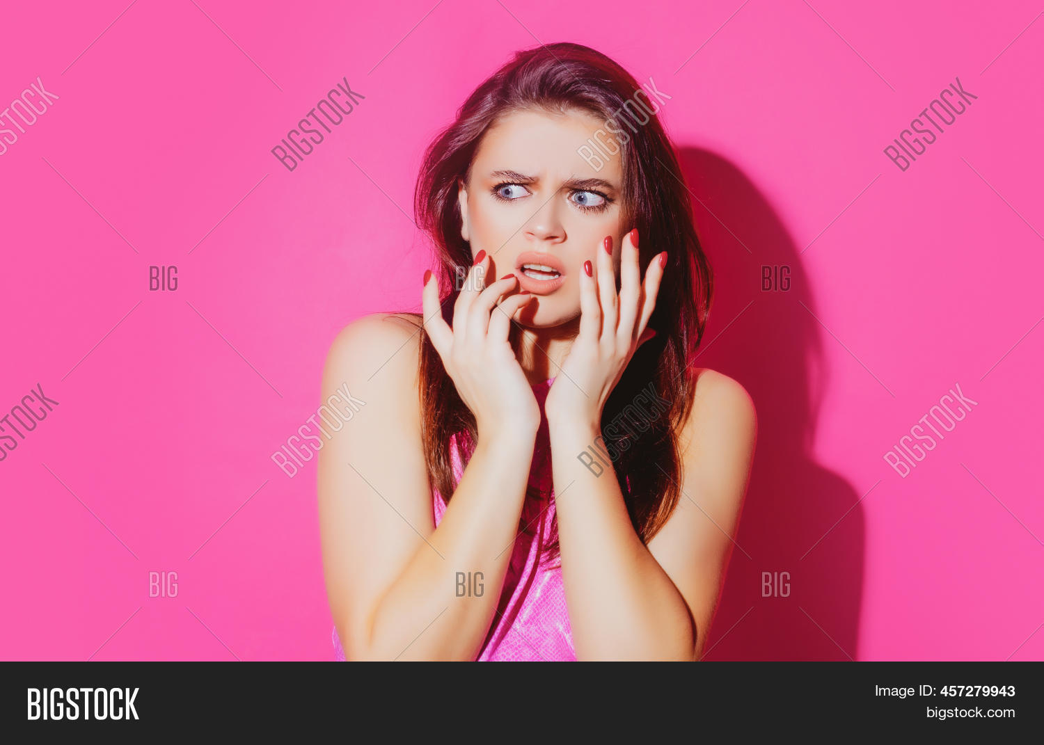 Scared Woman. Image & Photo (Free Trial) | Bigstock