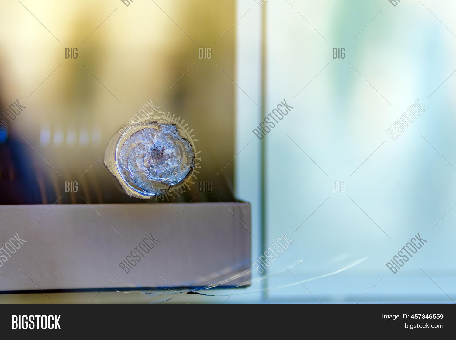 Round Bullet Impact Image & Photo (Free Trial) | Bigstock