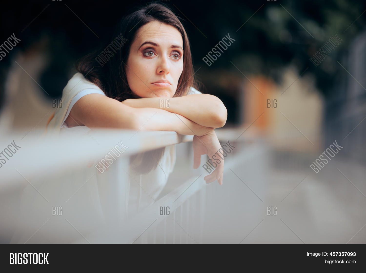 Sad Bored Woman Image & Photo (Free Trial) | Bigstock