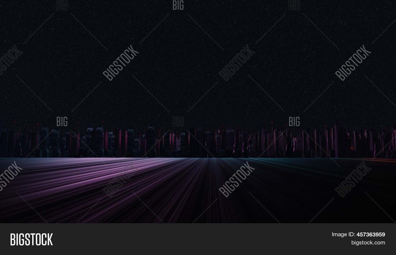 3d Render Cyber Night Image & Photo (Free Trial) | Bigstock