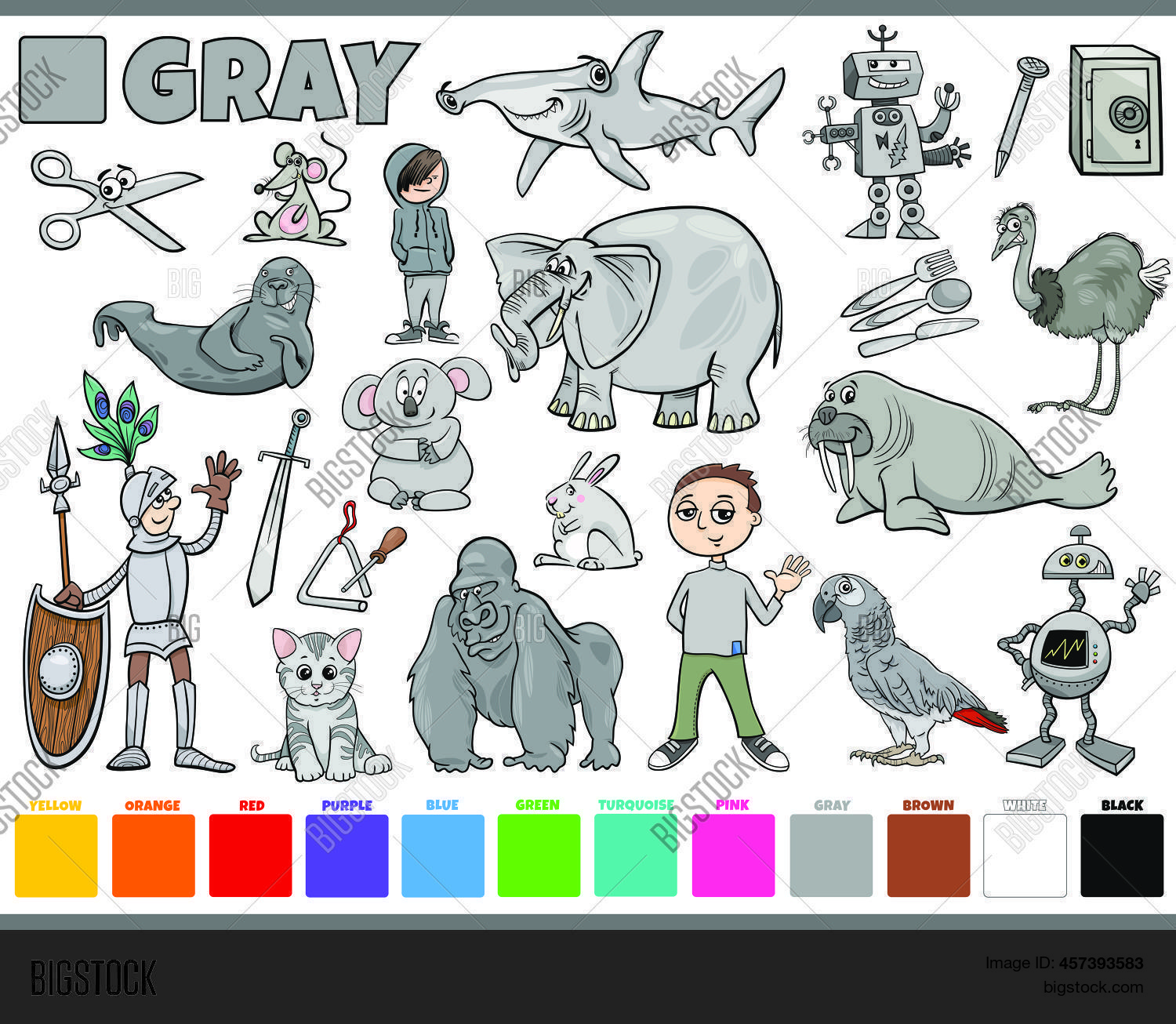 Cartoon Illustration Vector & Photo (Free Trial) | Bigstock