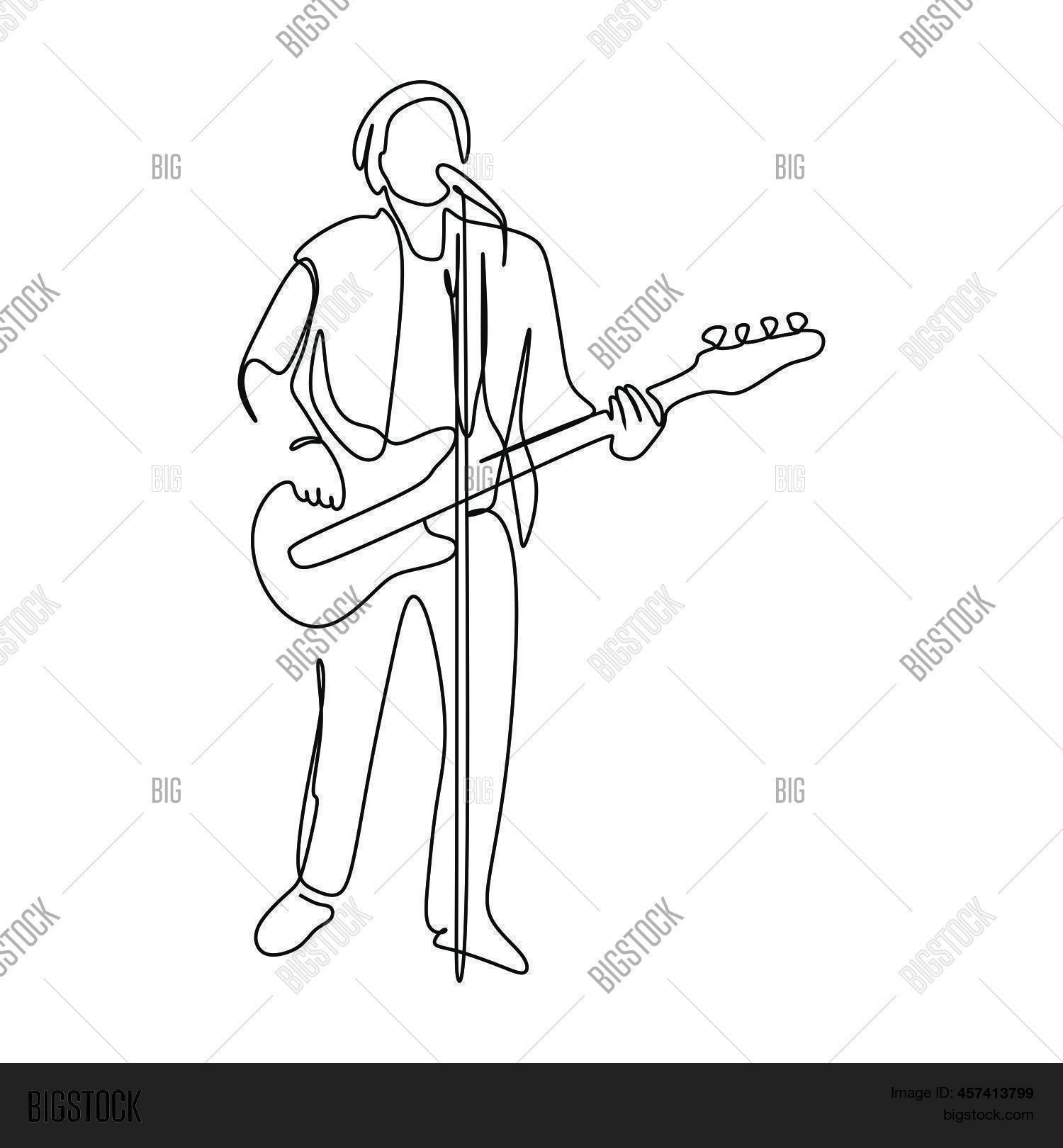 Continuous Single Vector & Photo (Free Trial) | Bigstock