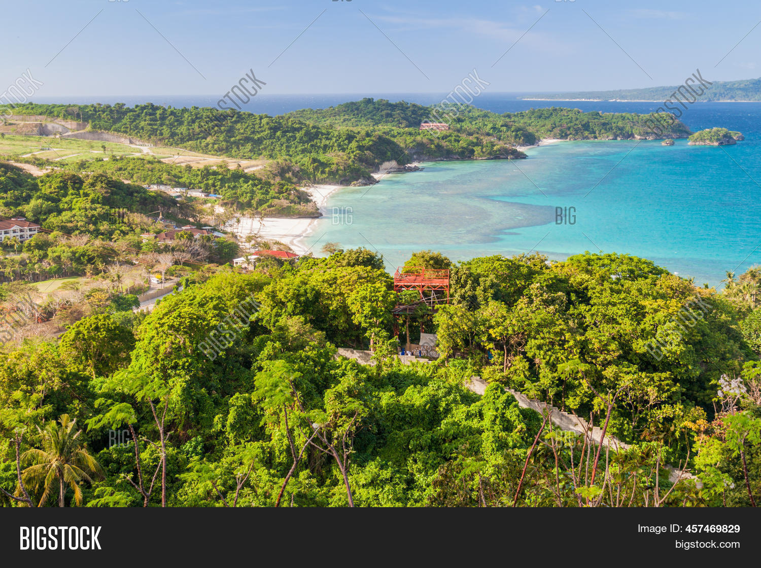 Aerial View Boracay Image & Photo (Free Trial) | Bigstock