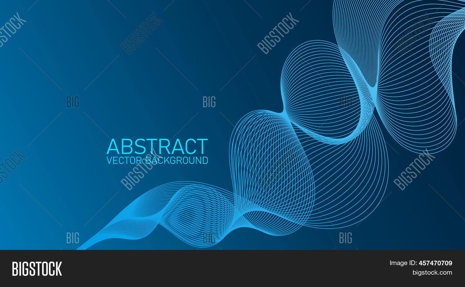 Abstract Wave Element Vector & Photo (Free Trial) | Bigstock