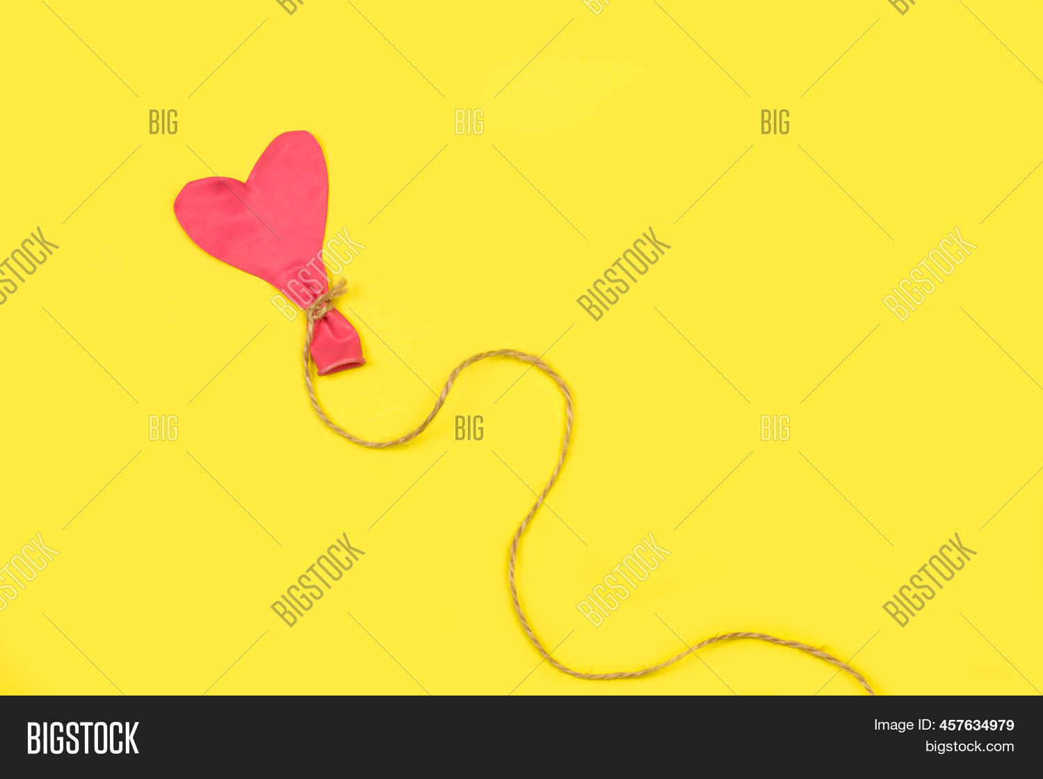 Heart Shape Deflated Image & Photo (Free Trial) | Bigstock