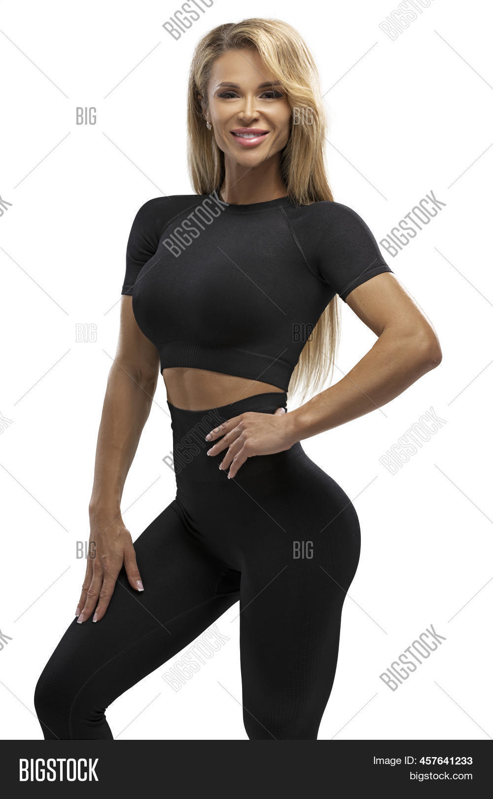 Blonde Fit Girl Image & Photo (Free Trial) | Bigstock