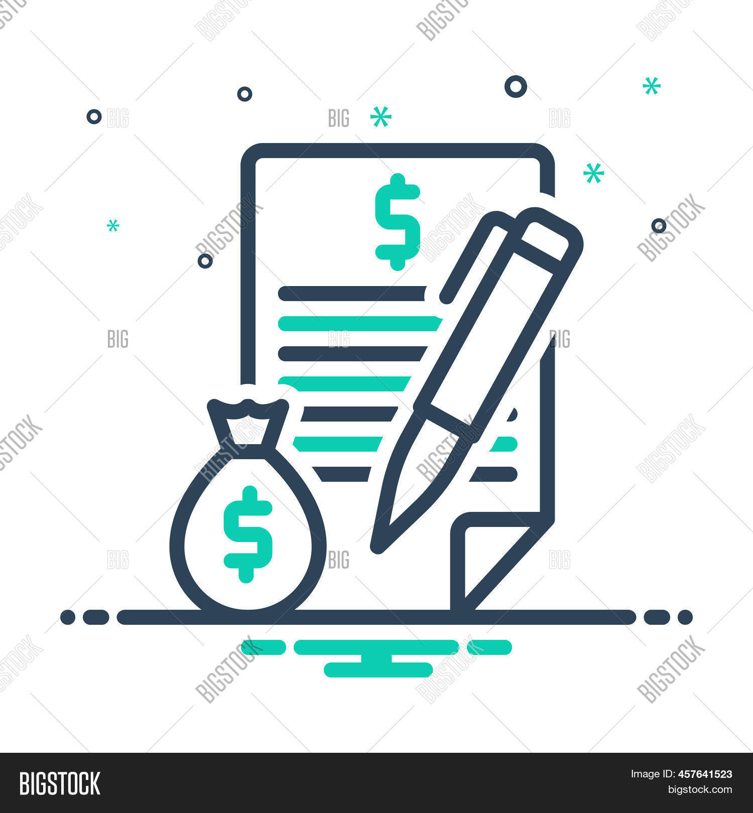 Mix Icon Grant Permit Image & Photo (Free Trial) | Bigstock