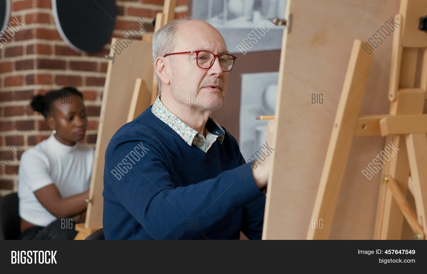 Senior Art Student Image & Photo (Free Trial) | Bigstock