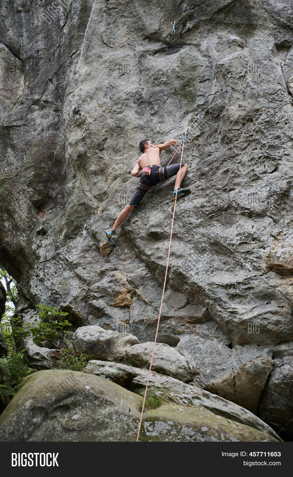 Young Man Climber Image & Photo (Free Trial) | Bigstock