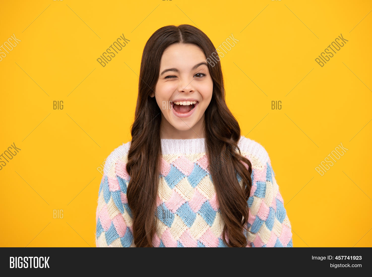 Funny Kids Winks Face Image & Photo (Free Trial) | Bigstock