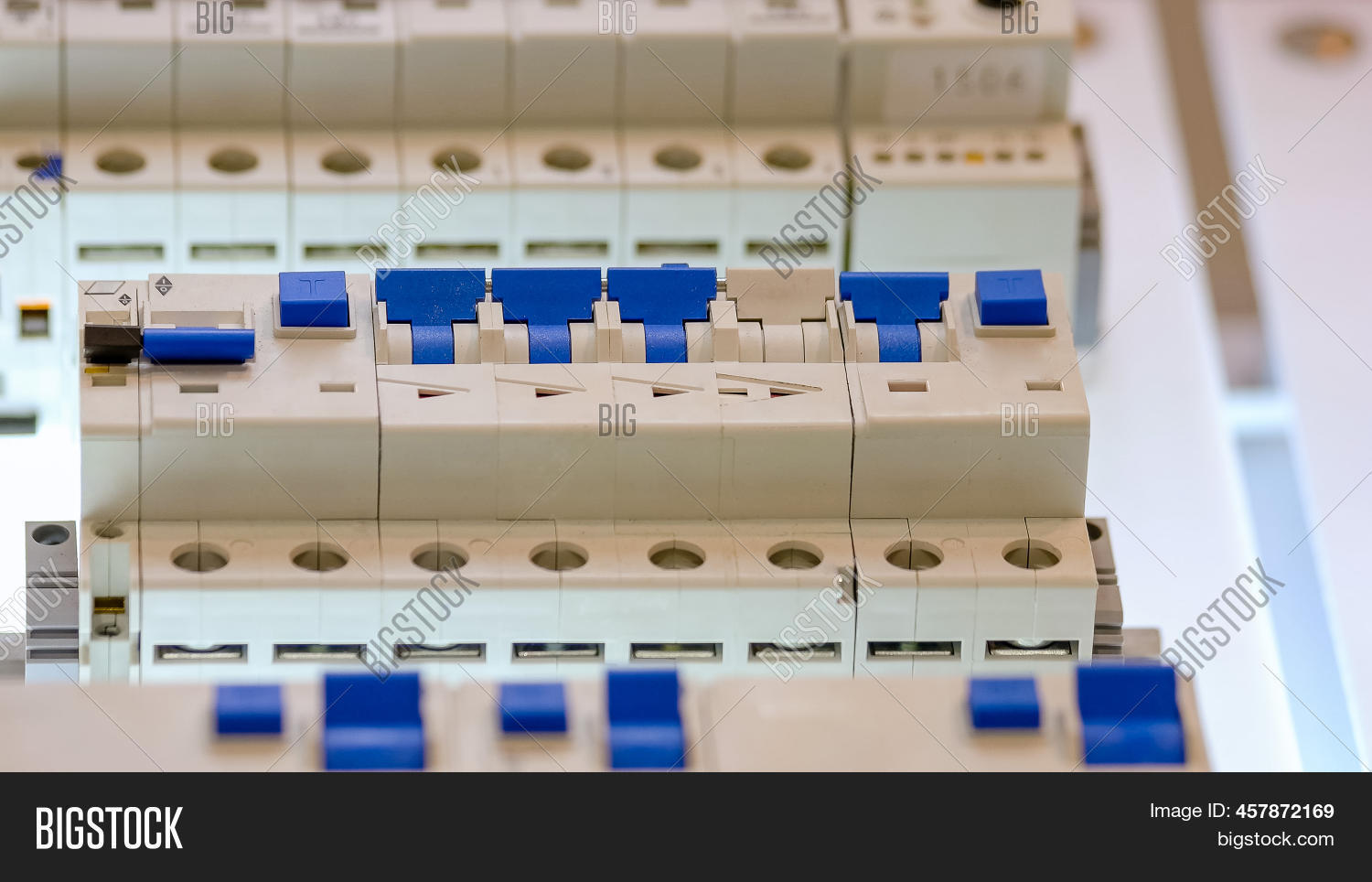 Fuse Box Panels Blue Image & Photo (Free Trial) | Bigstock