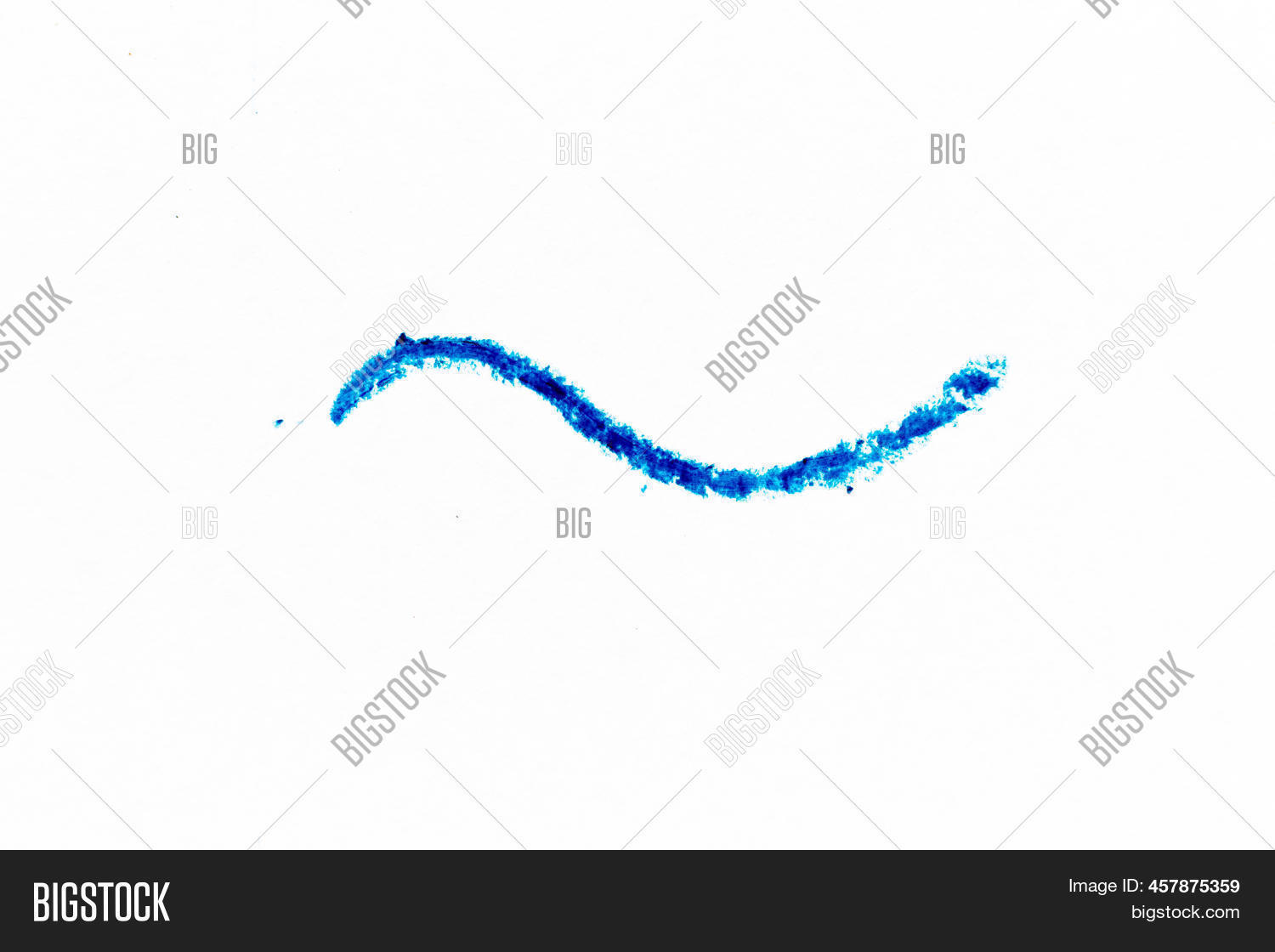Blue Color Crayon Hand Image & Photo (Free Trial) | Bigstock