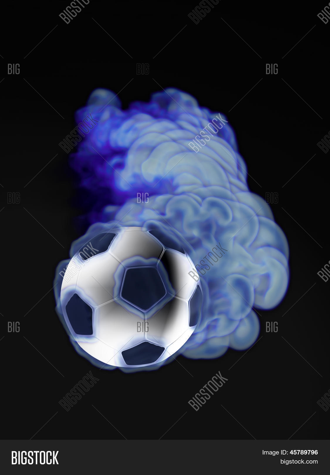 Flying Soccer Ball Image & Photo (Free Trial) | Bigstock