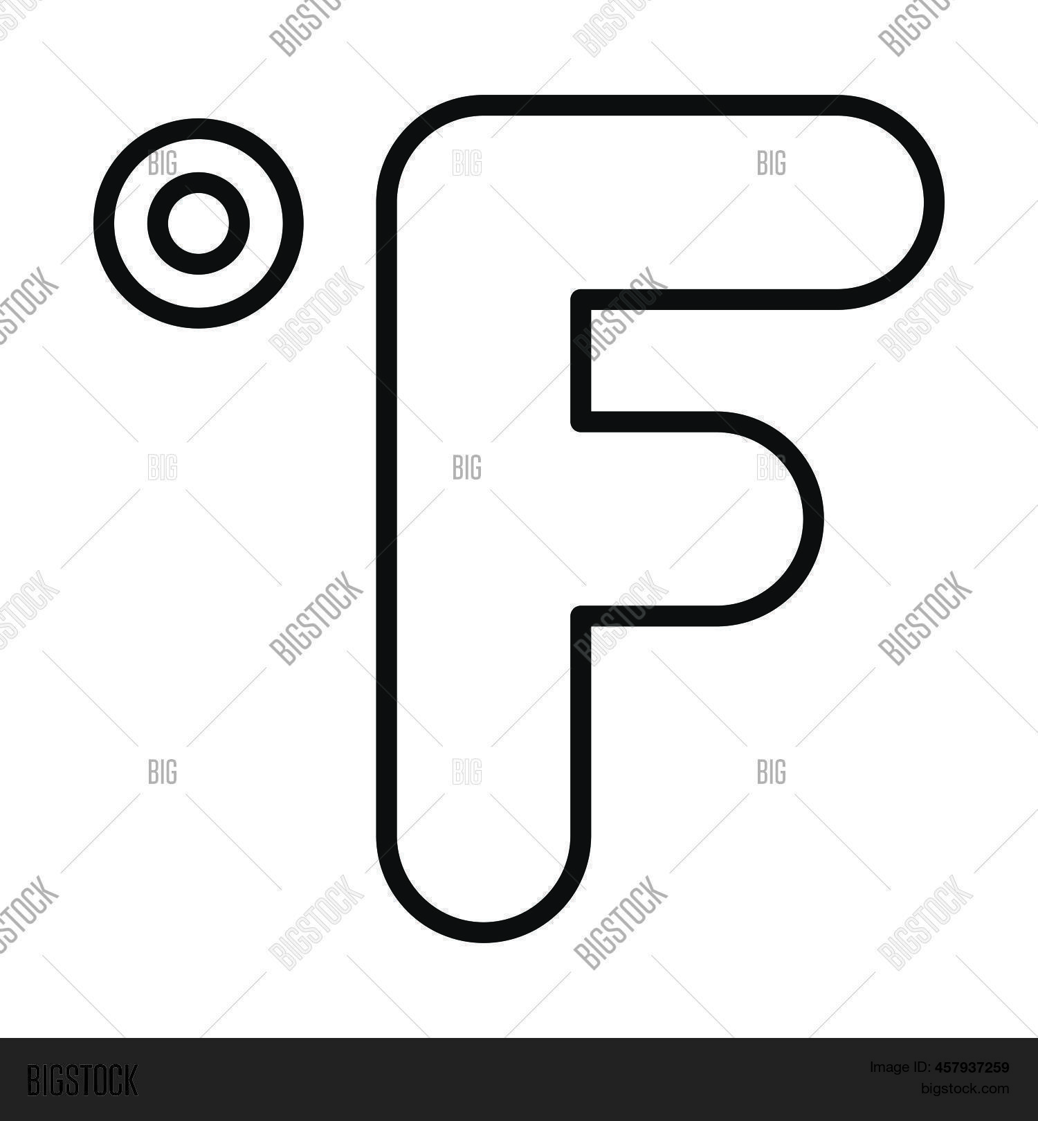 Fahrenheit Degree Vector & Photo (Free Trial) | Bigstock