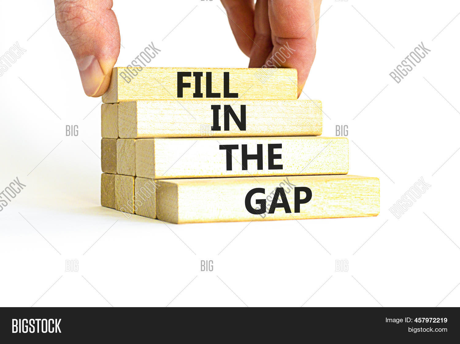 Fill Gap Symbol. Image & Photo (Free Trial) | Bigstock