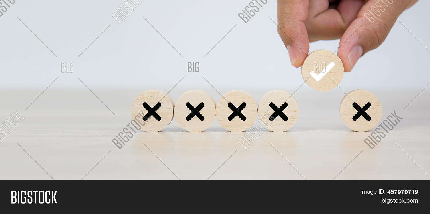 Hand Choose Check Mark Image & Photo (Free Trial) | Bigstock