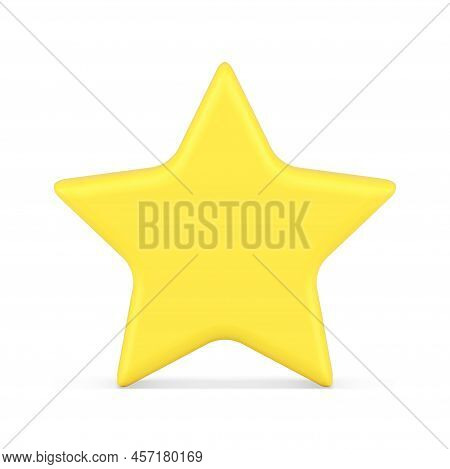 Yellow Five Pointed Vector & Photo (Free Trial) | Bigstock