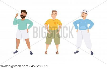 Plus Size Man Vector & Photo (Free Trial) | Bigstock