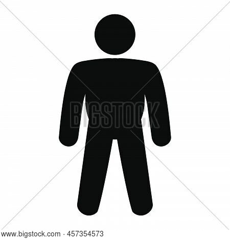 Vector Fat Stick Man Vector & Photo (Free Trial) | Bigstock