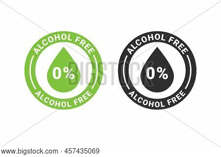Alcohol Free Label Vector & Photo (Free Trial) | Bigstock