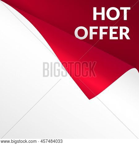 Hot Offer Banner. Vector & Photo (Free Trial) | Bigstock