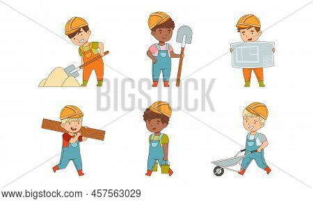 Safety Hard Hat Cartoon