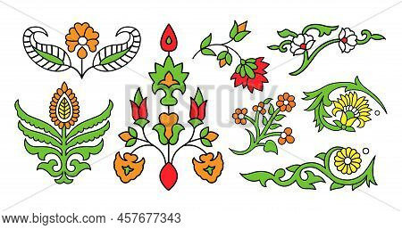 Indian Floral Vector & Photo (Free Trial) | Bigstock