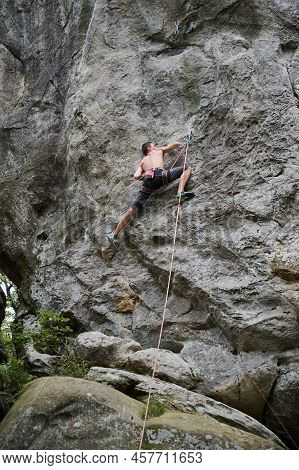 Young Man Climber Image & Photo (Free Trial) | Bigstock