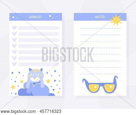 Cute Nursery Notes Vector & Photo (Free Trial) | Bigstock