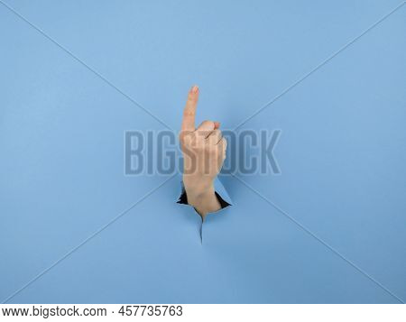Womans Hand Sticking Image & Photo (Free Trial) | Bigstock