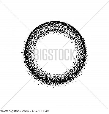 Black Circle Bitmap Vector & Photo (Free Trial) | Bigstock
