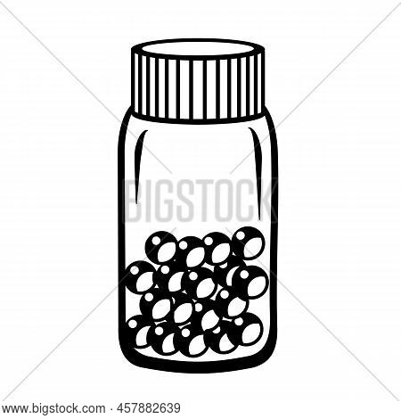 Advil Bottle Drawing