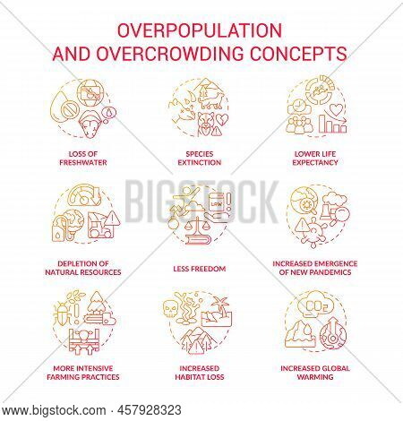 Overpopulation Vector & Photo (Free Trial) | Bigstock