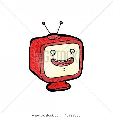 Cartoon Television Set Image & Photo (Free Trial) | Bigstock