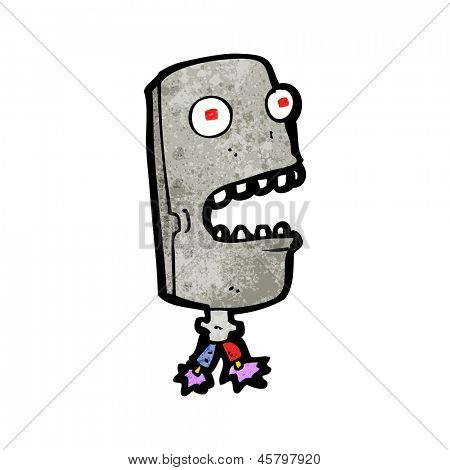 Cartoon Robot Head Image & Photo (Free Trial) | Bigstock