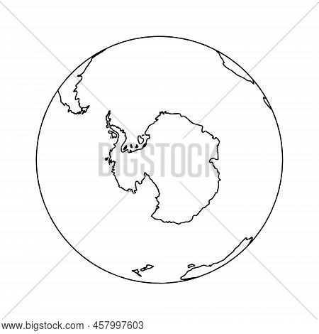 Linear Earth Vector & Photo (Free Trial) | Bigstock