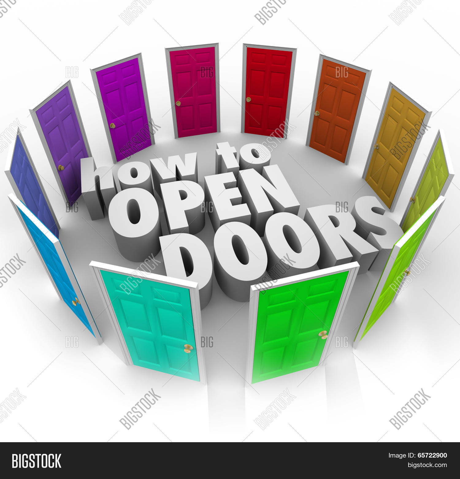 How Open Doors Words Image & Photo (Free Trial) | Bigstock