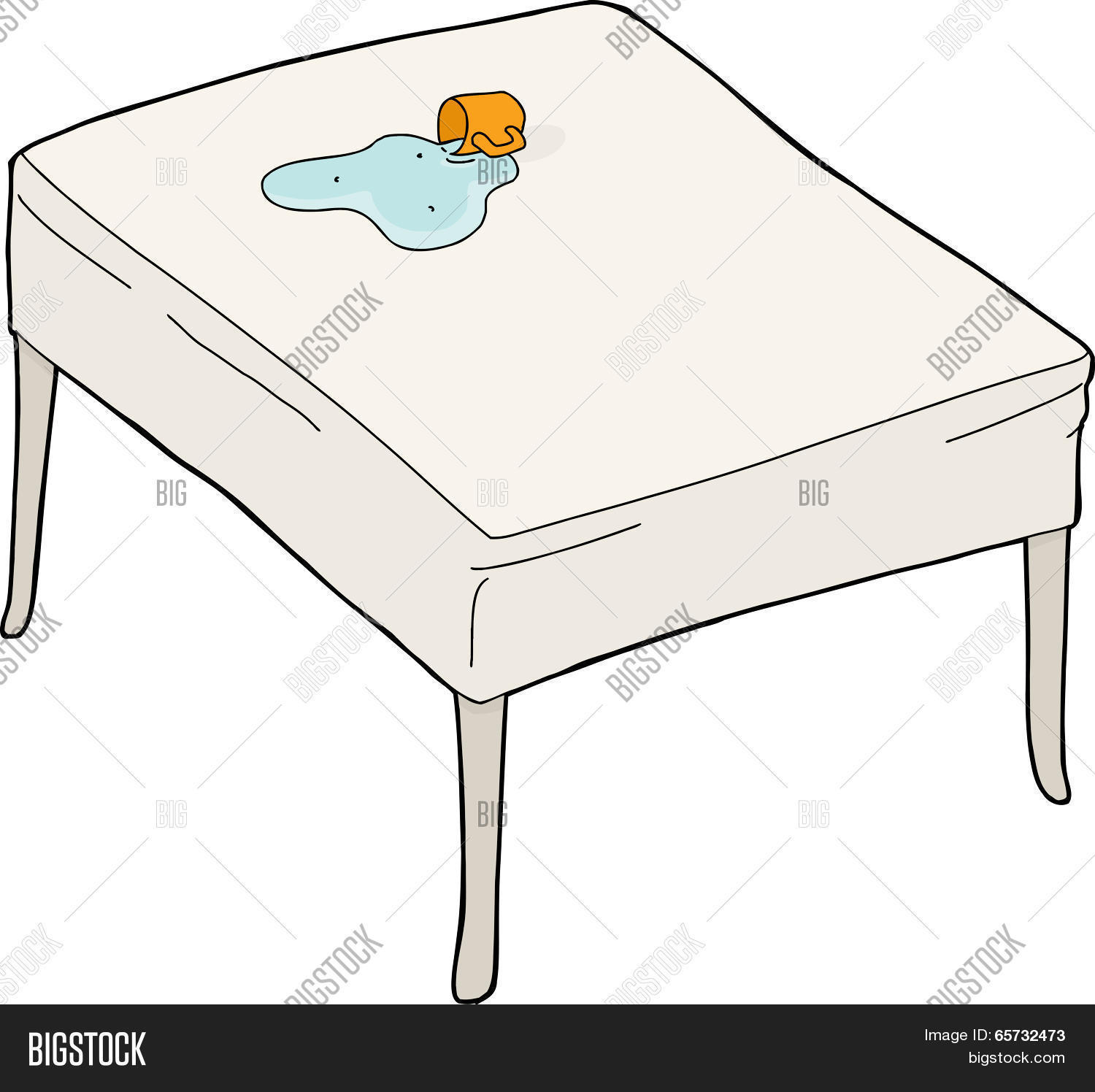 Spilled Water On Vector & Photo (Free Trial) | Bigstock