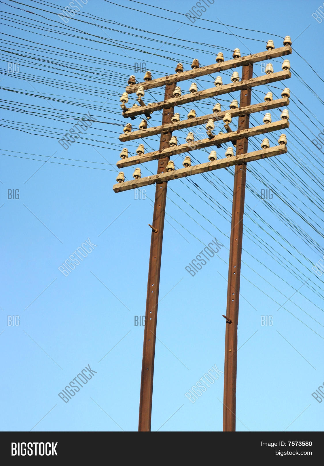 Telegraph Lines Image & Photo (Free Trial) | Bigstock