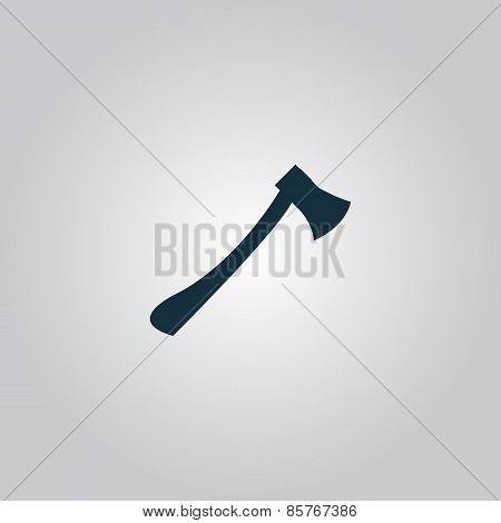 Ax Icon. Axe Symbol. Vector & Photo (Free Trial) | Bigstock