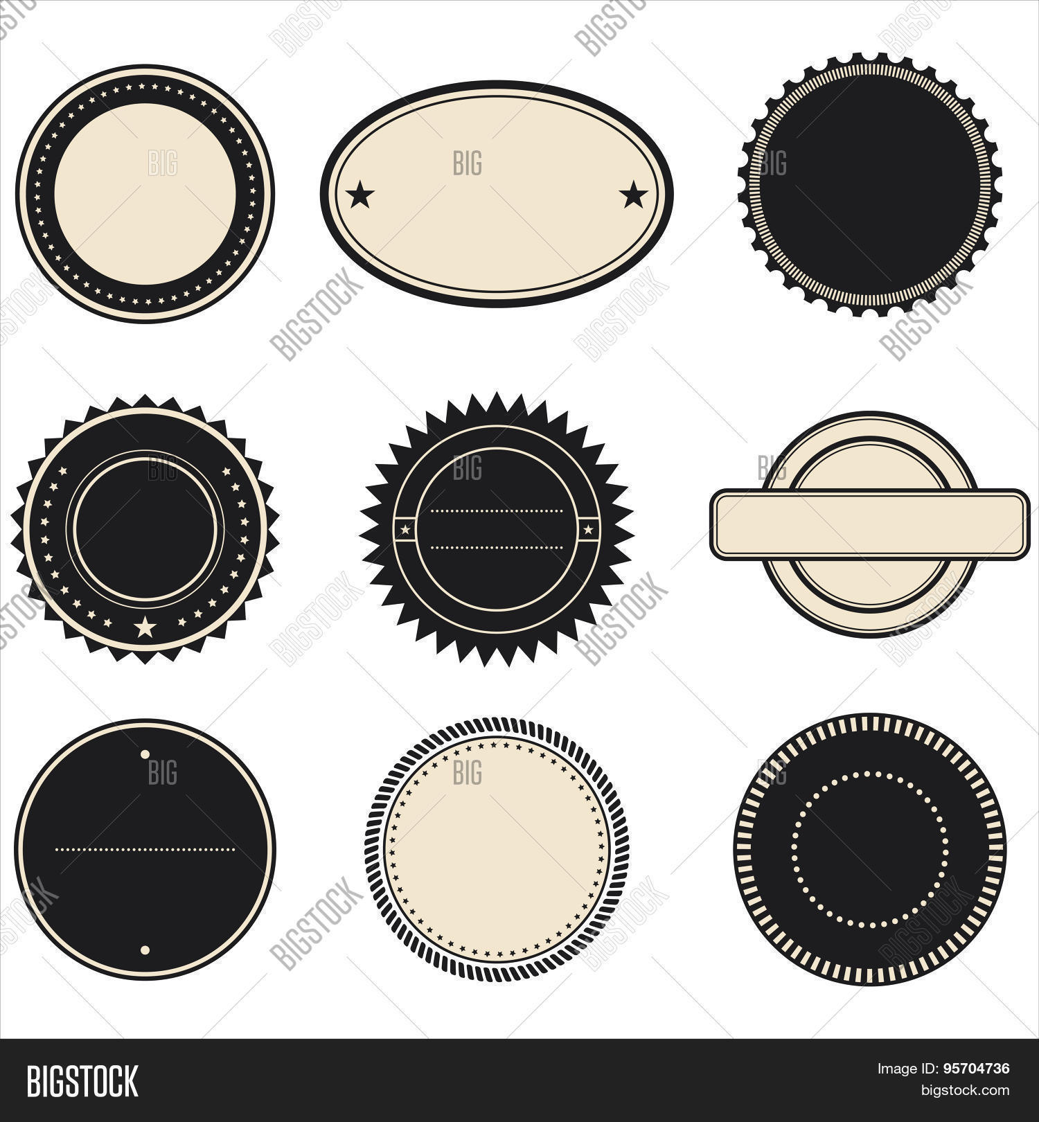 Vintage Stamps Frames Vector & Photo (Free Trial) | Bigstock
