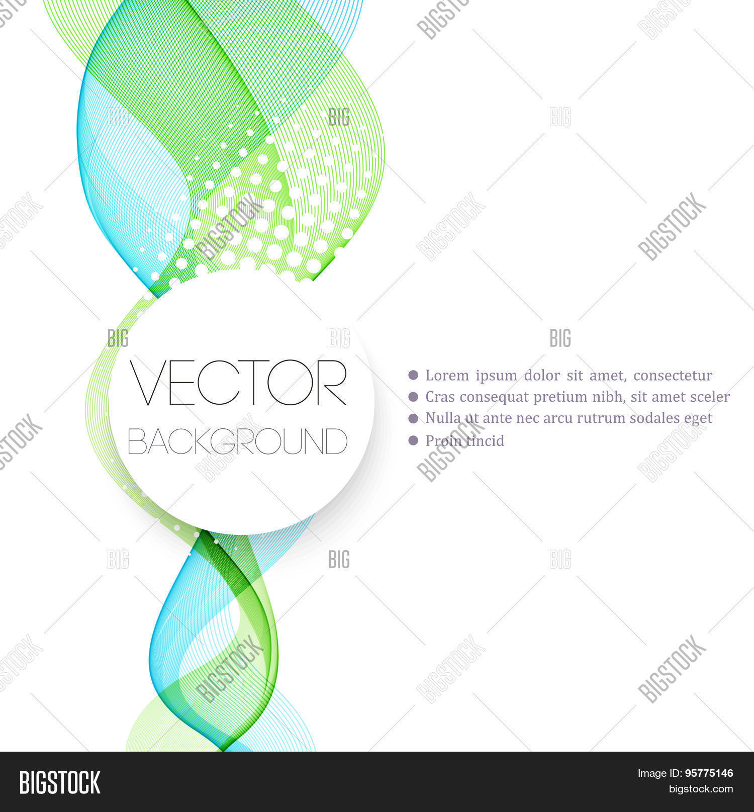 Smooth Wave Stream Vector & Photo (Free Trial) | Bigstock