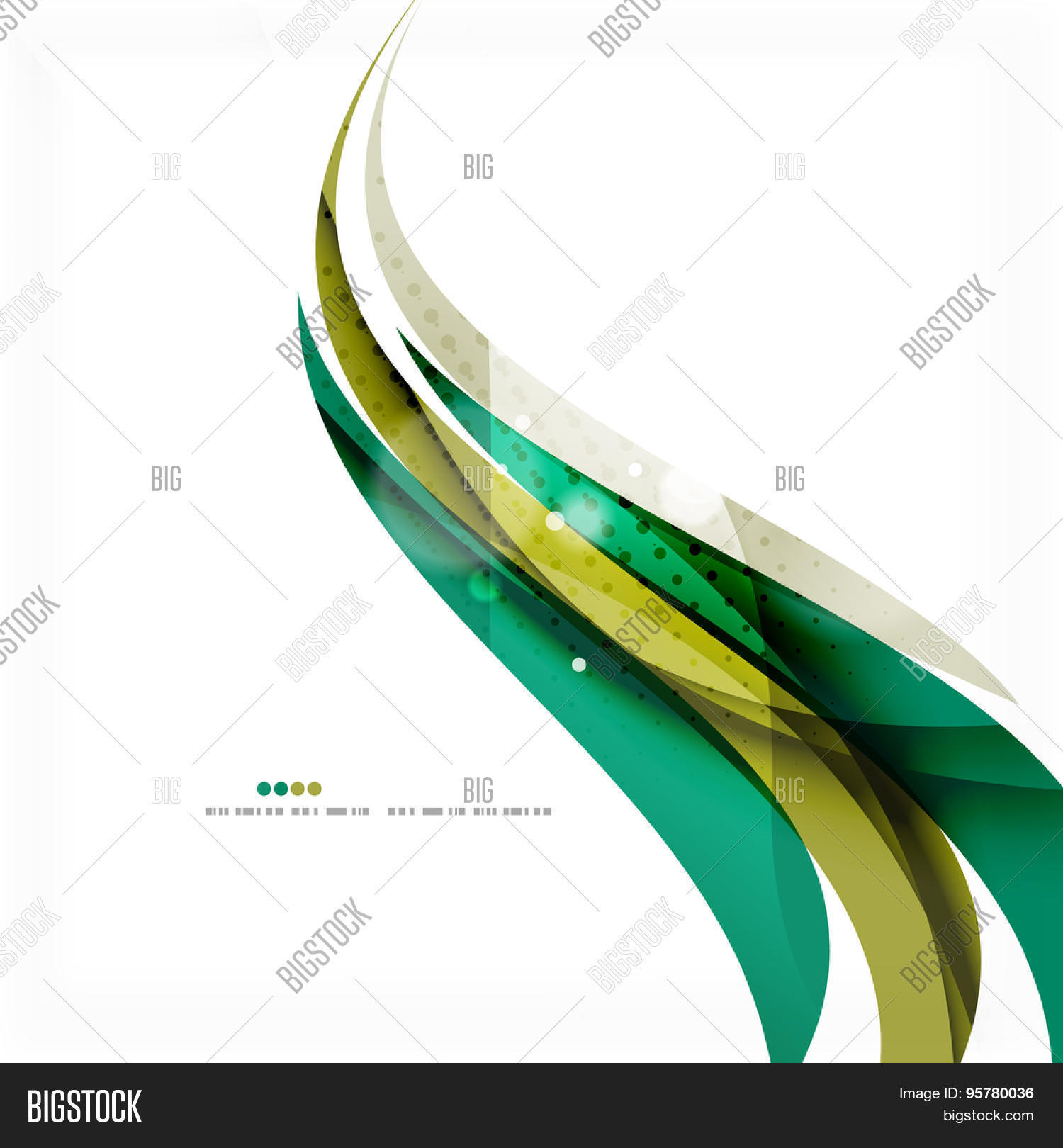 Green Light Lines On Vector & Photo (Free Trial) | Bigstock