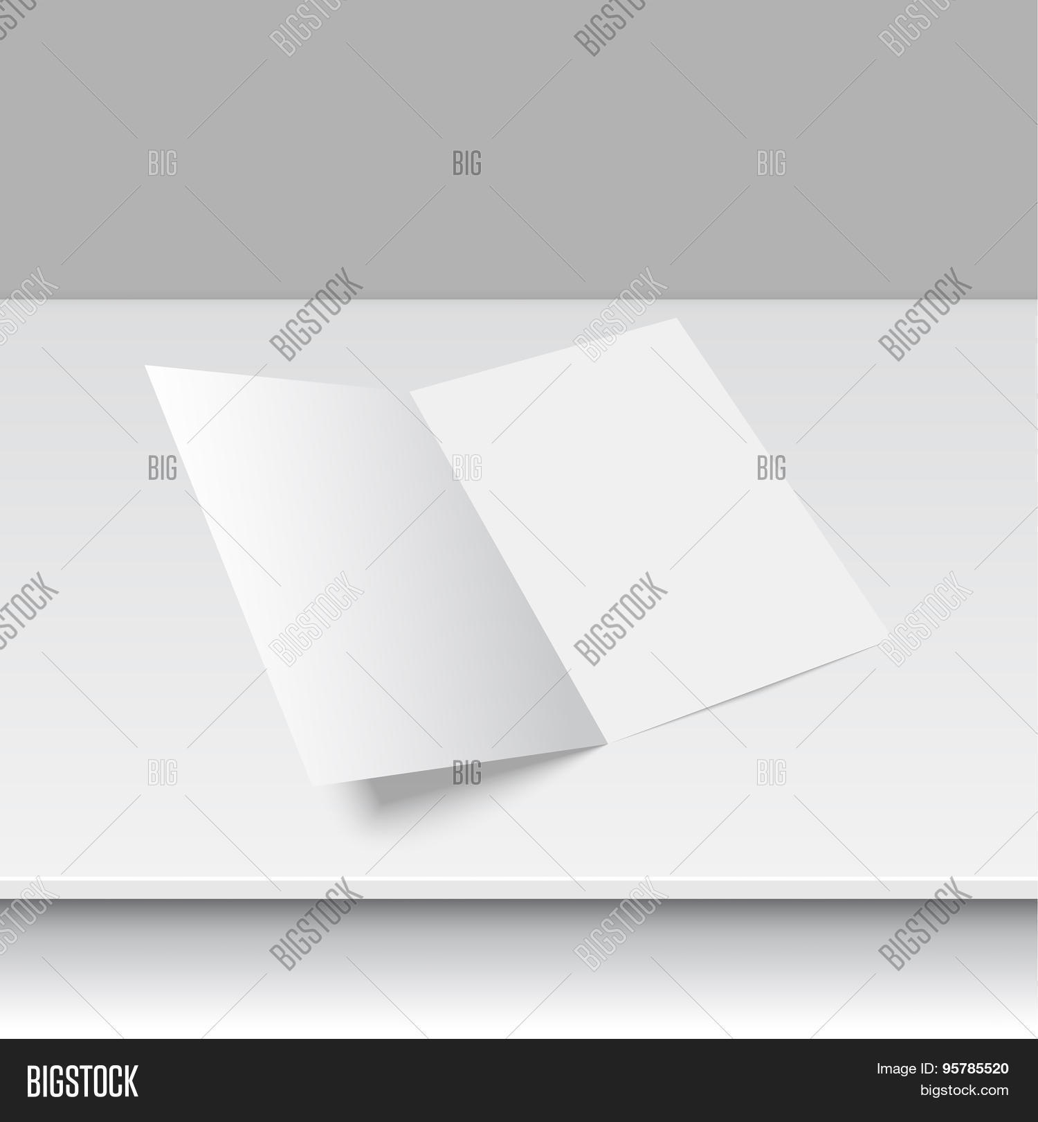 Blank Empty Magazine Vector & Photo (Free Trial) | Bigstock